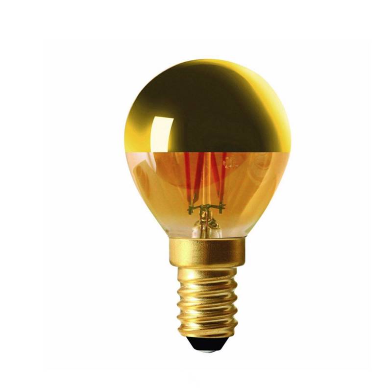 LED bulb E14 - golden cap